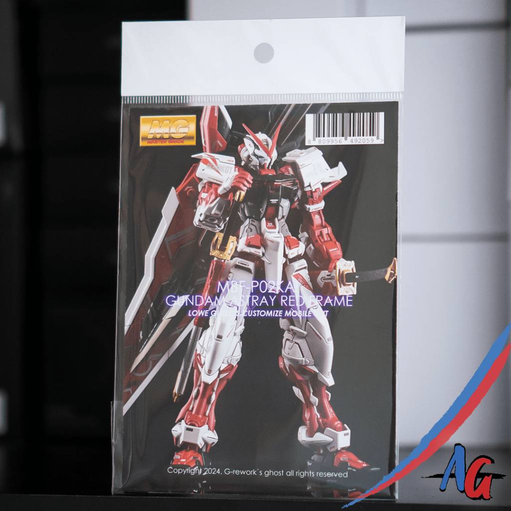 Jual G-Rework MG Astray Red Frame Water Decal Sticker | Shopee Indonesia