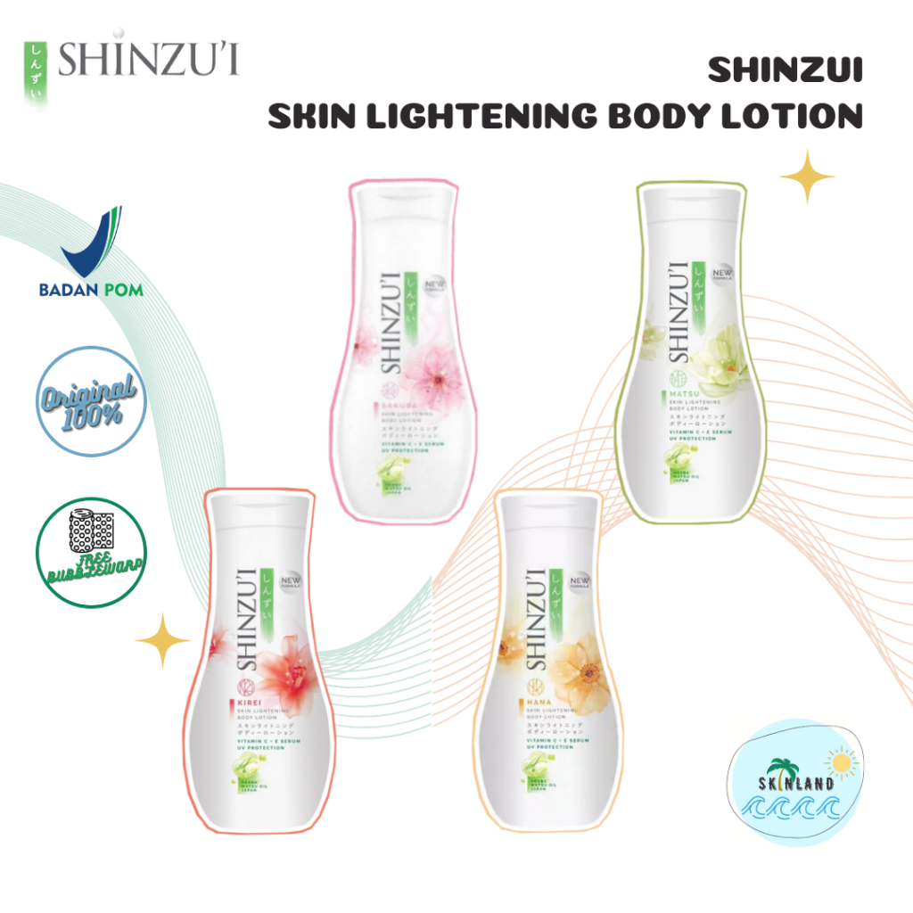 Jual SHINZUI SKIN LIGHTENING BODY LOTION | Shopee Indonesia
