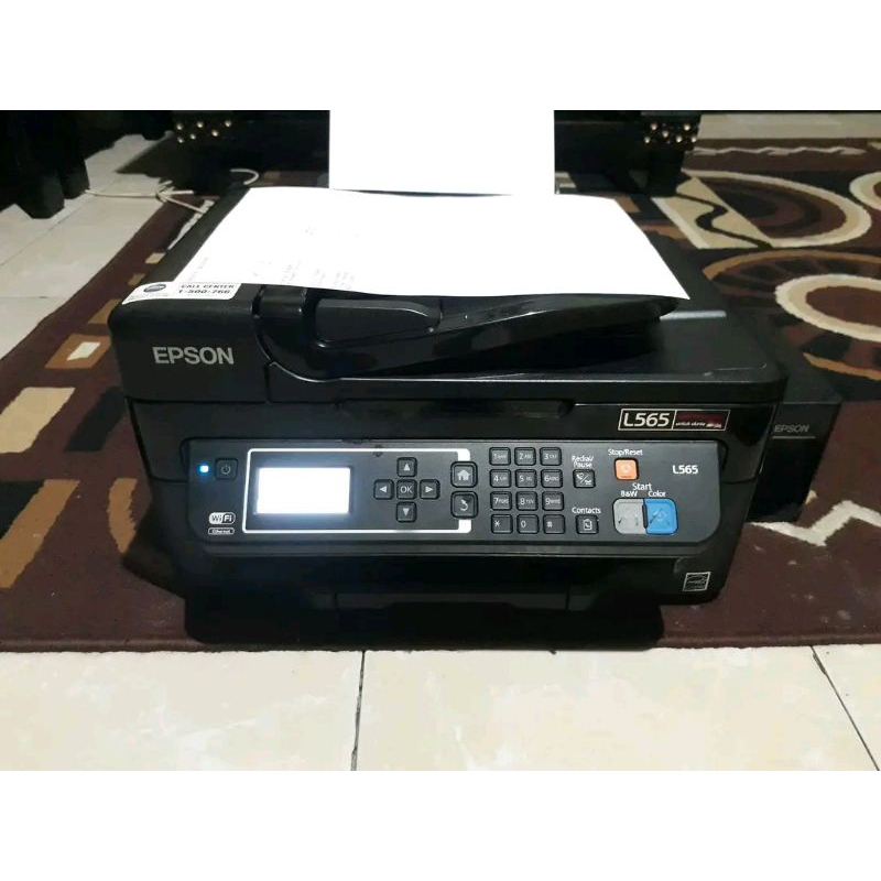 Jual Epson L565 Print Scan Copy F4 Wifi Shopee Indonesia