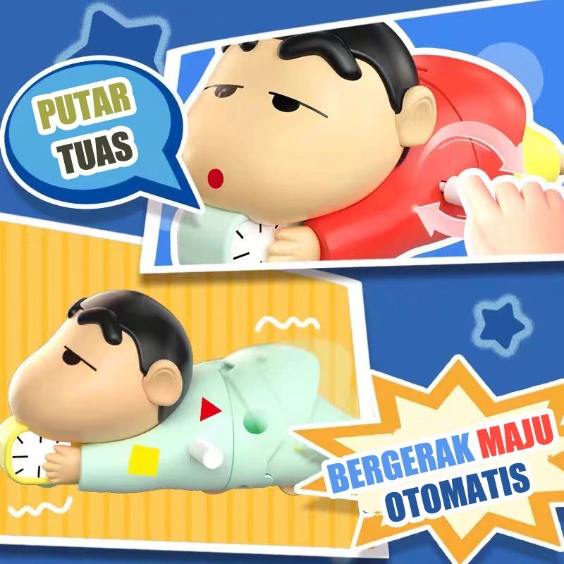 Jual Figure Crayon Shinchan Dynamic Life Bisa Gerak Mainan Sinchan ...