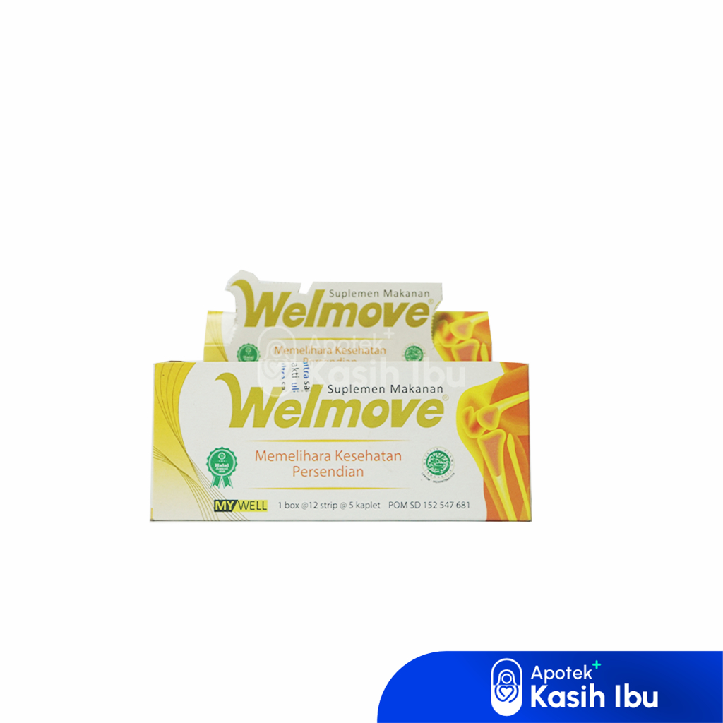 Jual WELMOVE SUPLEMEN VITAMIN PERSENDIAN (APOTEK KASIH IBU) | Shopee ...