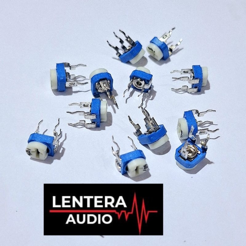 Jual RM065 Vertical Kaki Lurus Variable Resistor TRIMPOT VARIABLE ...