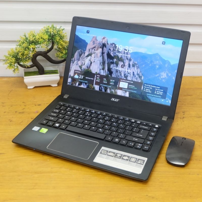 Jual Laptop ACER Aspire E5-475g CORE I5 gen 7 Dual Grafis Nvidia RAM 8 SSD - Laptop Murah ...