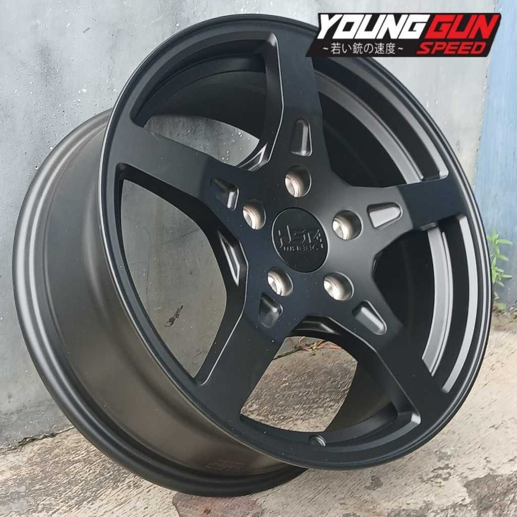 Jual velg brio rs r15 hsr deca 4x100 velg mobil untuk yaris agya ...