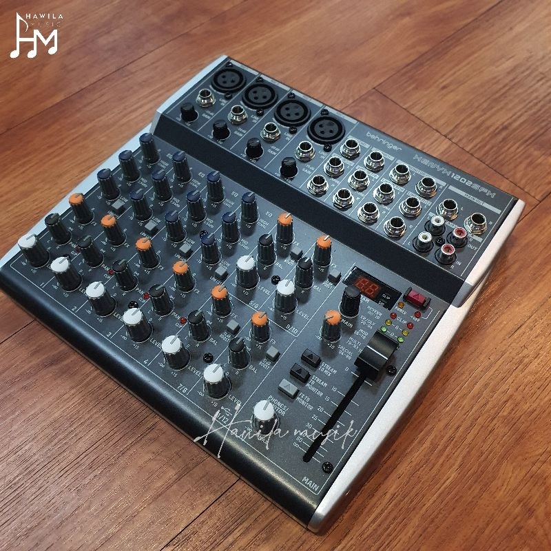 Jual Behringer Xenyx 1202 SFX 12 Channel Mixer With USB Original ...