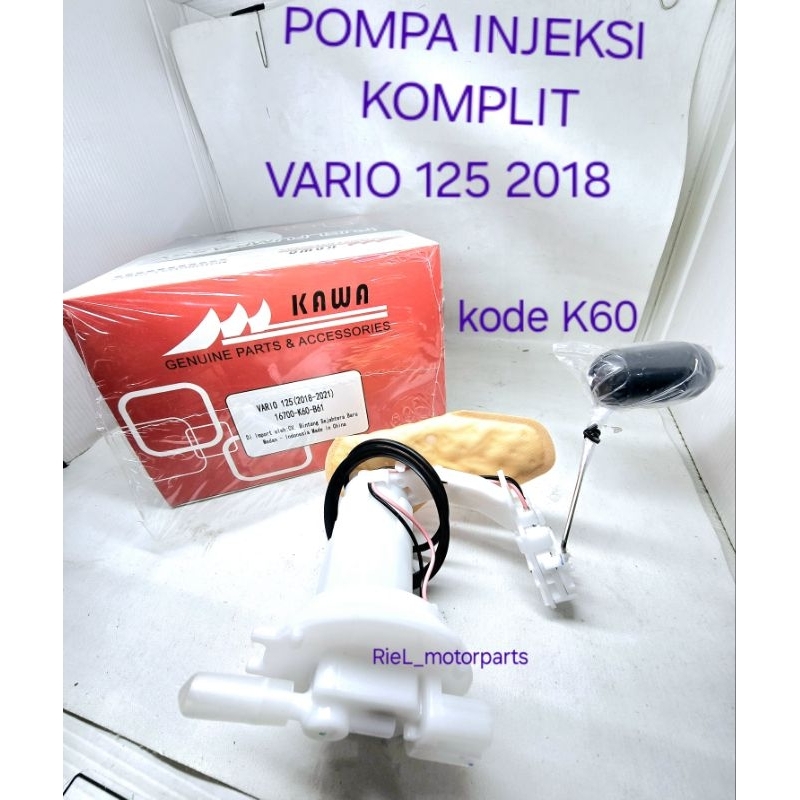 Jual Pompa Injeksi (KW) VARIO 125 2018 K60-B61 fuel pump pompa minyak KAWA | Shopee Indonesia