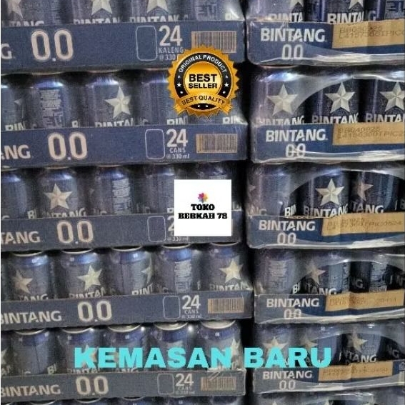 Jual Bintang Zero Kaleng / Bintang Zero Can 330Ml ( Karton/Krat ...