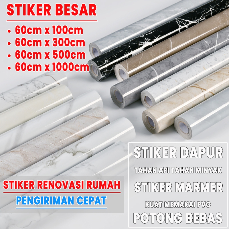 Jual 【Diskon】wallpaper dapur roll wallpaper dinding dapur wallpaper ...