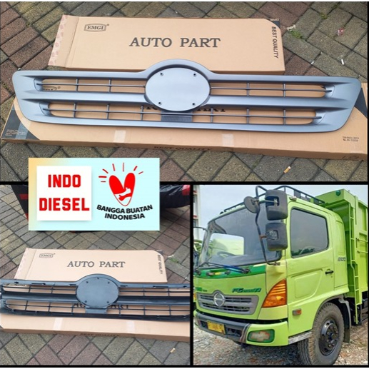 Jual GRILL GRILLE RAM RAMBANG DEPAN HINO LOHAN LAMA PS TI *2707 | Shopee Indonesia