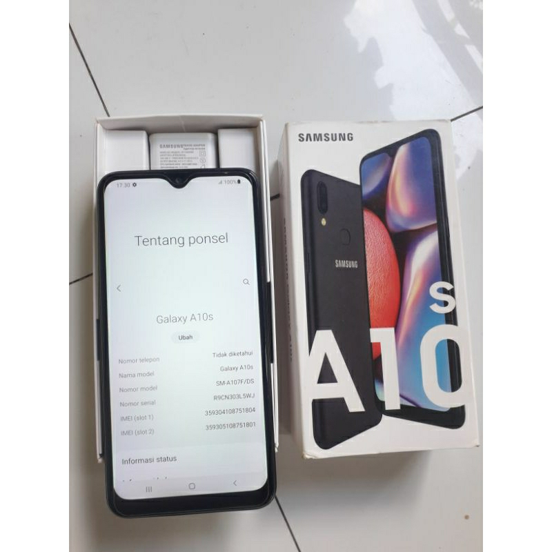 Jual Samsung A10s 2/32 sidik jari lengkap no minus perfect bekas garansi Nasional sein ( Second ...