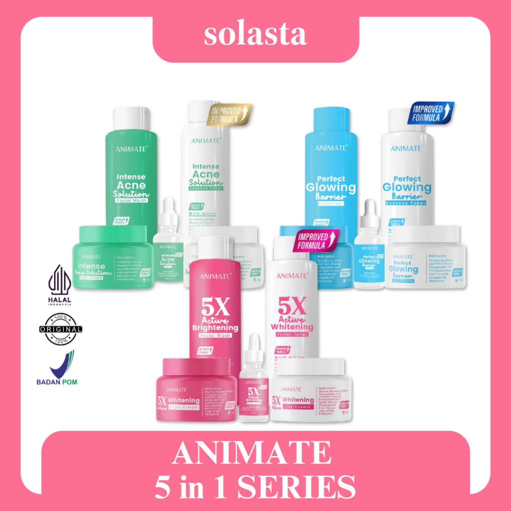 Jual Solasta - ANIMATE 5 IN 1 SERIES | Shopee Indonesia