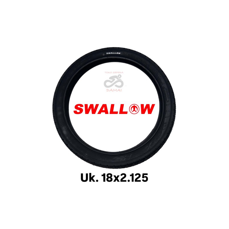 Jual Ban Luar Sepeda 18x 2.125 Swallow Deli Tire BMX Mini Lipat | Shopee Indonesia