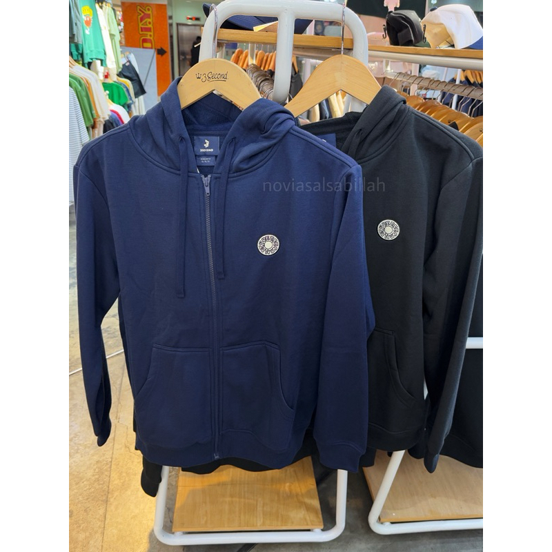 Jual JAKET 3SECOND SWEATSHIRT MOTIF LOGO FLACE ORIGINAL (Regulerfit ...