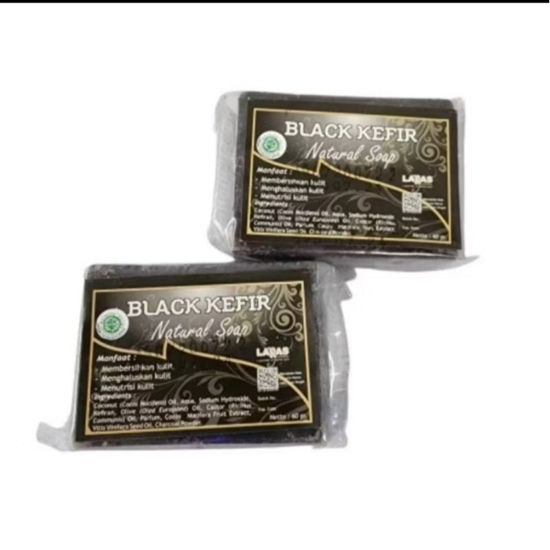Jual Blac kefir sabun natural soap paket isi (2pcs x 60gr) | Shopee ...