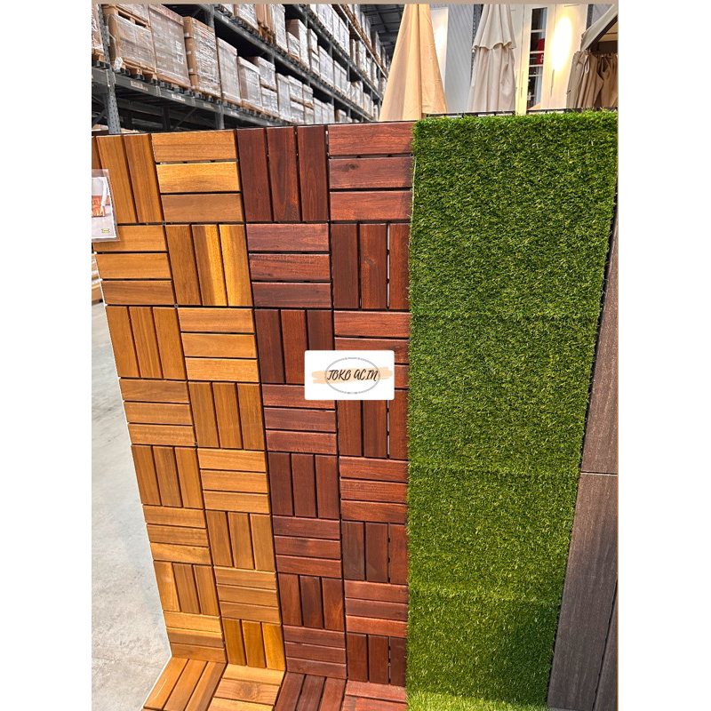 Jual RUNNEN Dek lantai, luar ruang uk 0.81 m² isi 9 pcs aneka warna ...