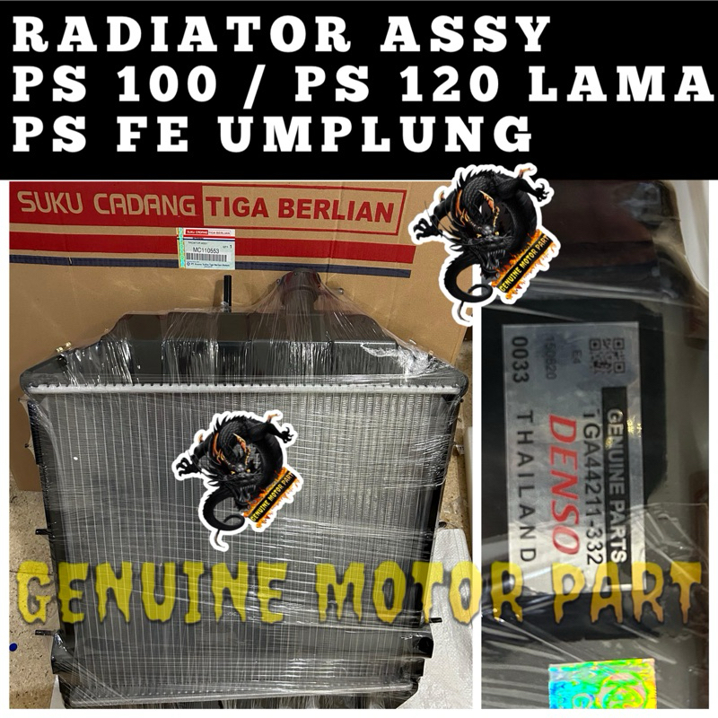 Jual RADIATOR ASSY MITSUBISHI COLT DIESEL PS 100 PS120 LAMA PS FE ...
