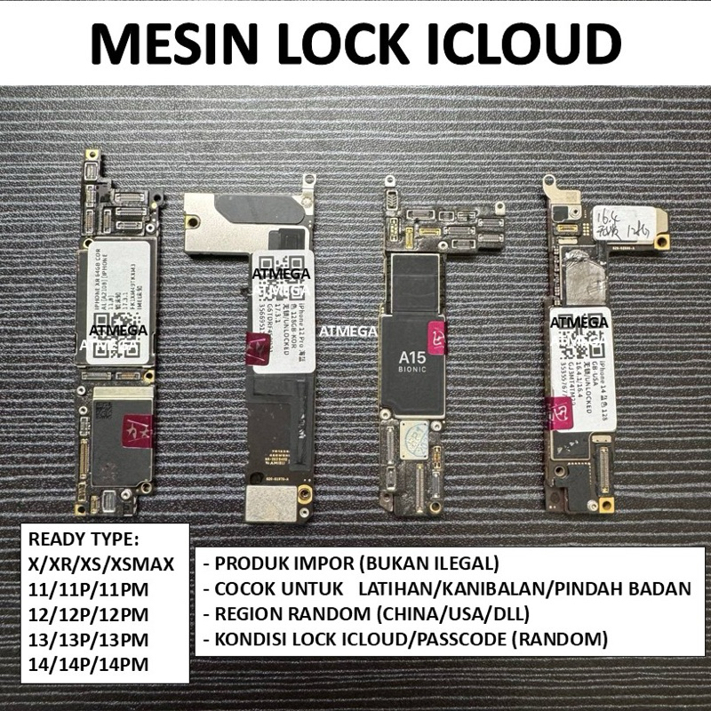 Jual MESIN IP LOCK ICLOUD ID LOCK 7 7G 7PLUS XR XS XSMAX 11 12 13 14 ...