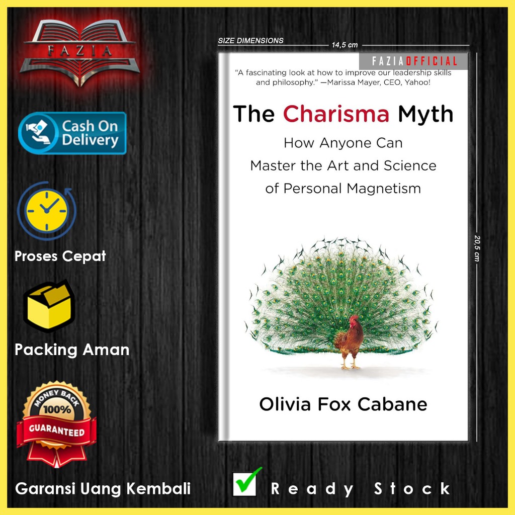 Jual The Charisma Myth by Olivia Fox Cabane (English/Indonesia ...