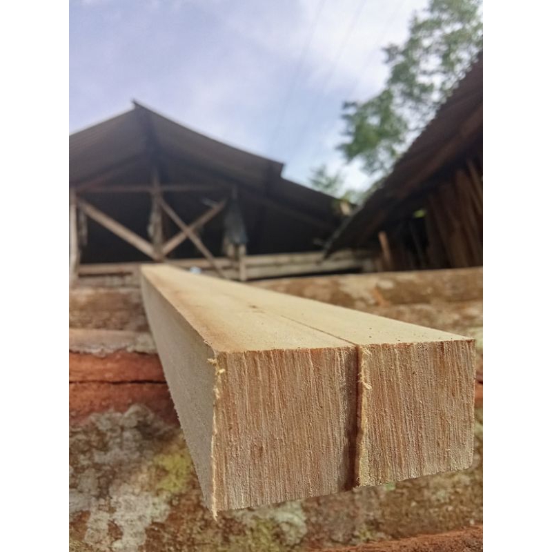 Jual KASO KASO KAYU RENG UKURAN 5 X 5 CM PANJANG 200CM SOLID SERUT ...