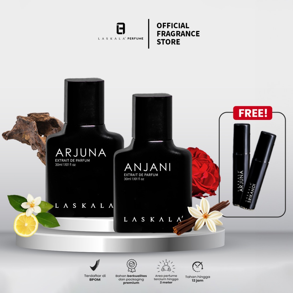 Jual Laskala Perfume Paket Bundling Arjuna Anjani | Shopee Indonesia
