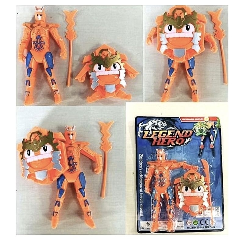 Jual Mainan Anak Robot Firgurines Figures seri Legend Hero | Shopee ...