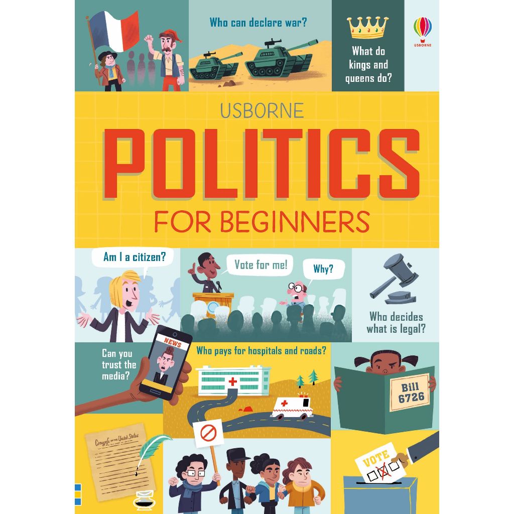 Jual USBORNE POLITICS FOR BEGINNERS | Shopee Indonesia