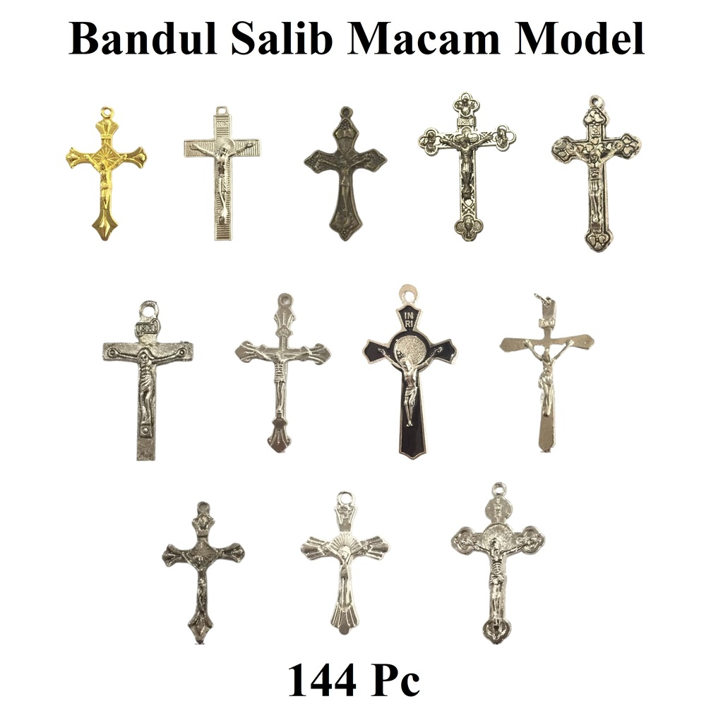 Jual Bandul Salib Macam-Macam Model Harga/144pcs | Shopee Indonesia