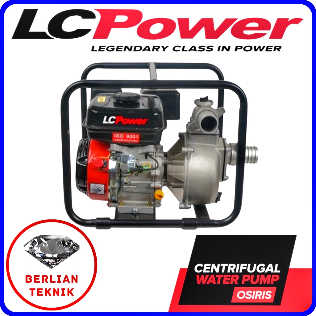Jual Mesin Pompa Air Bensin Gasoline Water Pump LC Power OSIRIS G8.5 / 4 Inch (G 250) | Shopee ...