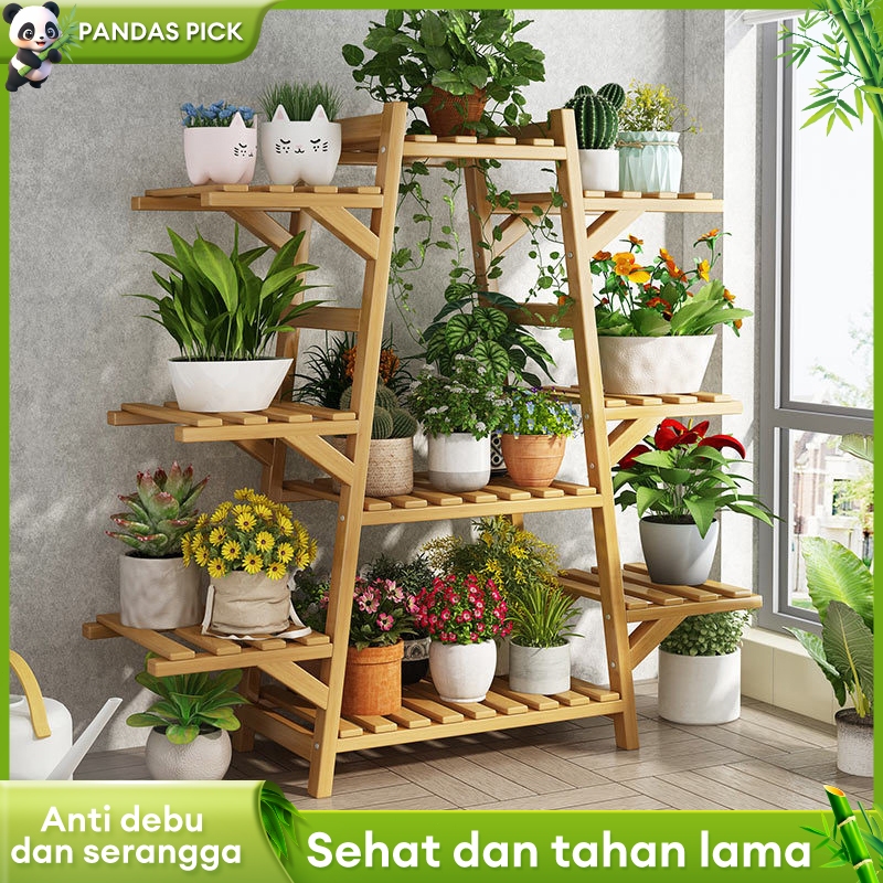 Jual Rak Bunga Rak standing pot SusunRak Bunga Minimalis stand bunga ...