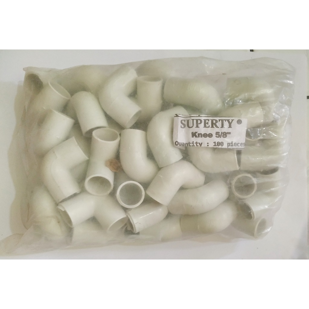 Jual Elbow Pipa Listrik 5/8" Superty isi 100 pcs | Shopee Indonesia