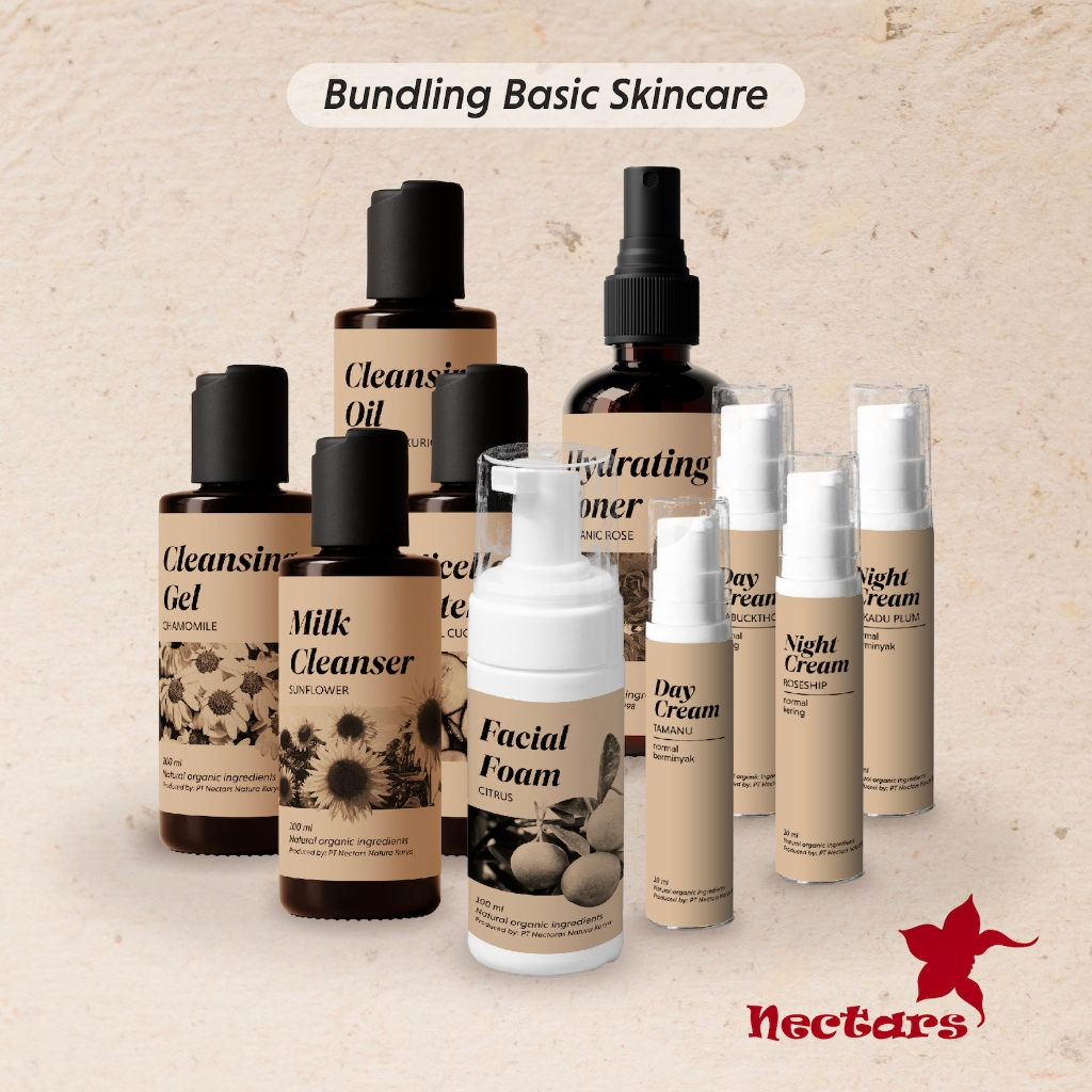 Jual NECTARS BUNDLING BASIC ORGANIC SKINCARE (Dapat 5 Produk) | Shopee ...