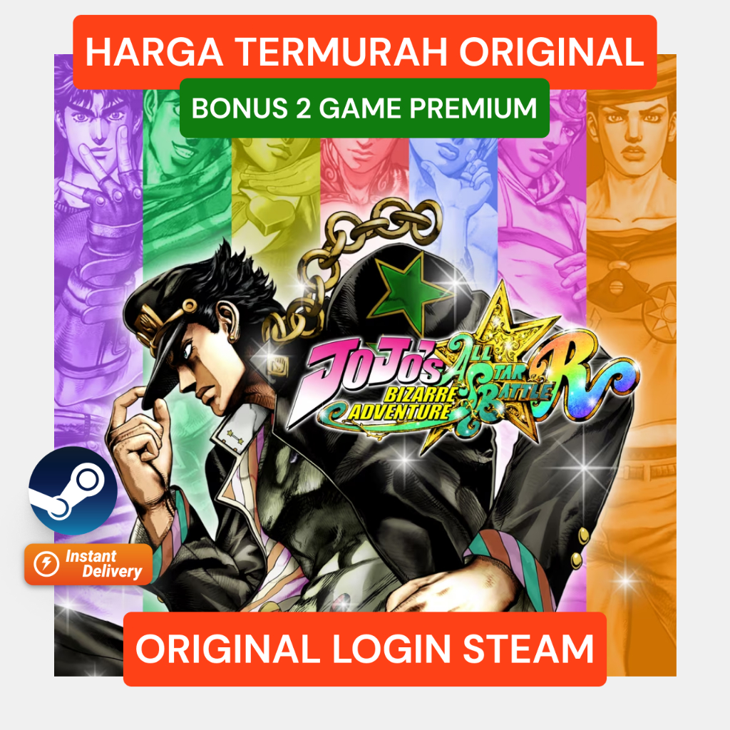 Jual JoJo's Bizarre Adventure: All-Star Battle R Digital Deluxe Edition - Original Game Steam ...