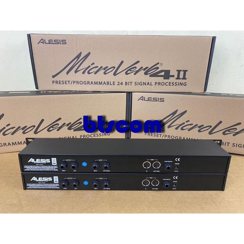 Jual EFEK VOCAL ALESIS MICROVERB 4 II 24 BIT KUPING BESI MADE IN TAIWAN ...