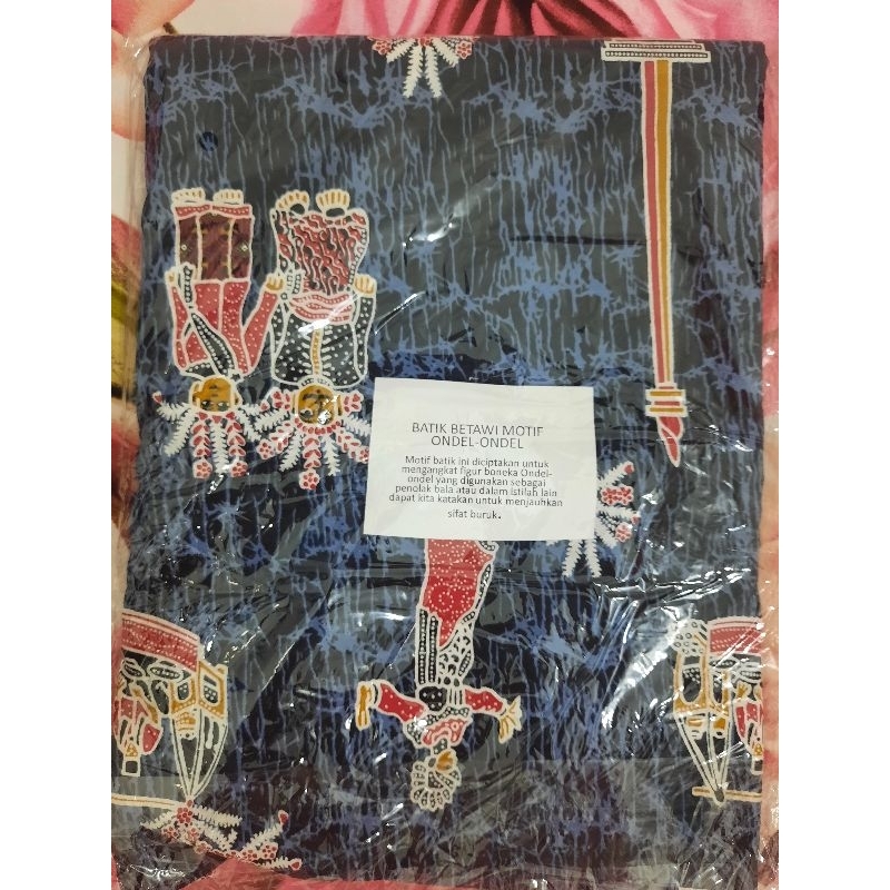 Jual Kain Batik Betawi Motif Ondel-ondel | Shopee Indonesia