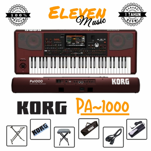 Jual Korg PA1000 61-Key Pro Arranger Keyboard Paket Korg Pa-1000 | Shopee Indonesia