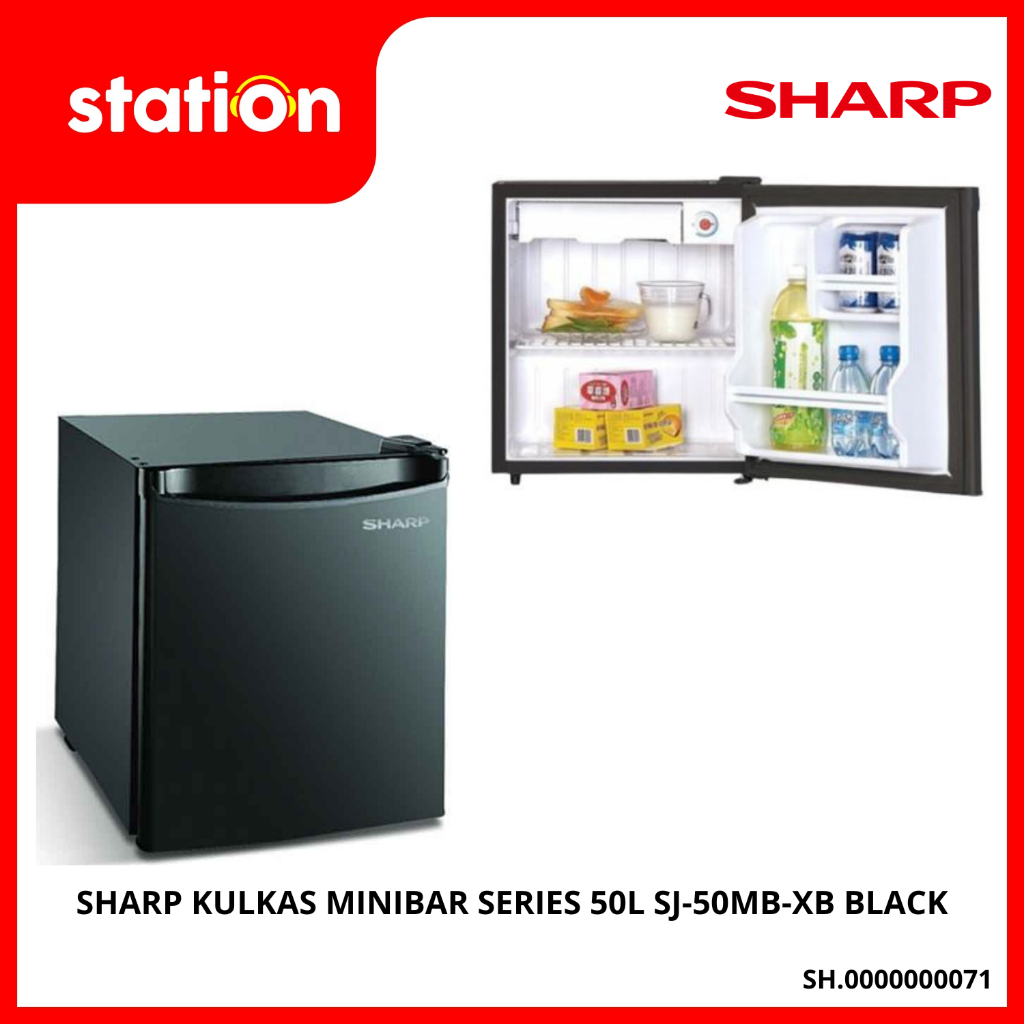 Jual SHARP KULKAS MINIBAR SERIES 50L SJ-50MB-XB / SJ-50MB-XW | Shopee ...