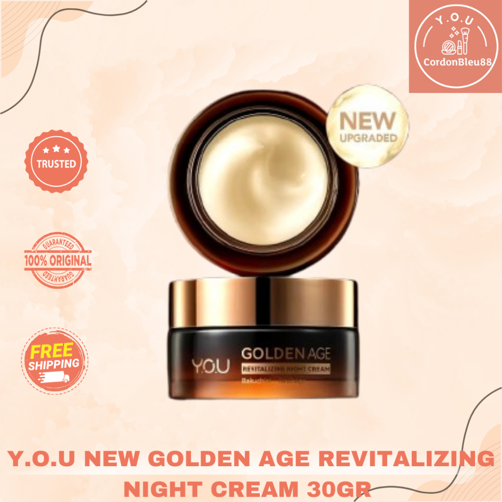 Jual YOU Golden Age Revitalizing Night Cream 30g[Overnight Skin ...