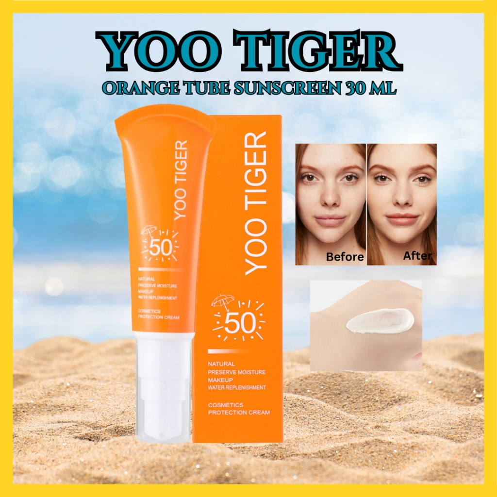 Jual YOO TIGER Sun Block SPF 50 Sunblock Tahan Lama Yootiger PA++ SVMY ...