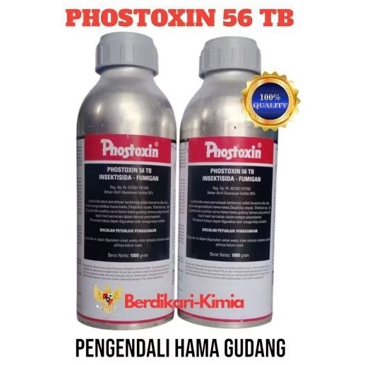 Jual PHOSTOXIN 56 TB / 1 KG / FUMIGASI / GERMAN | Shopee Indonesia