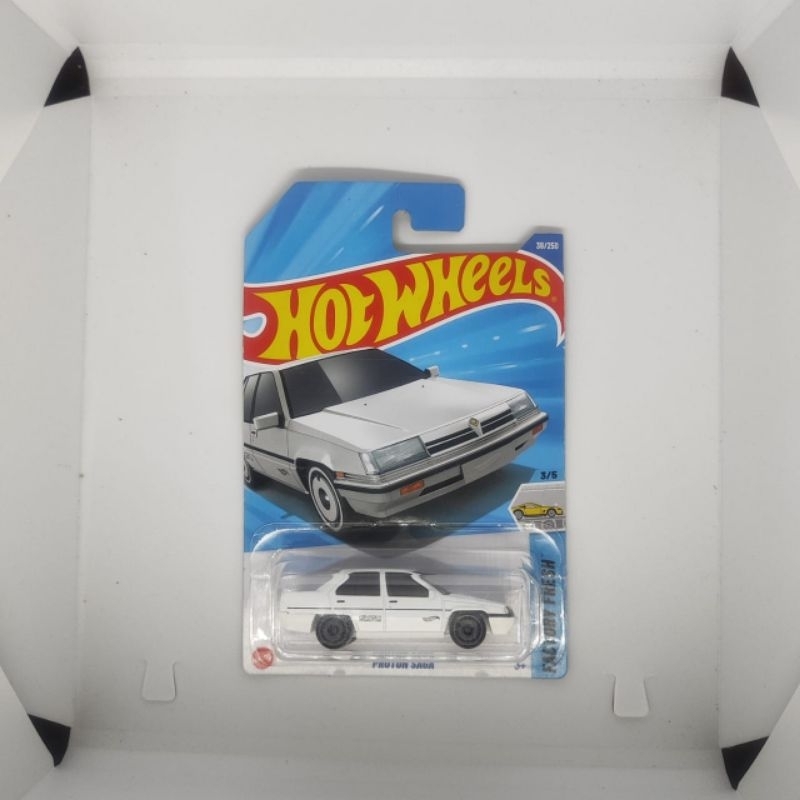 Jual Hotwheels Proton Saga Putih | Shopee Indonesia