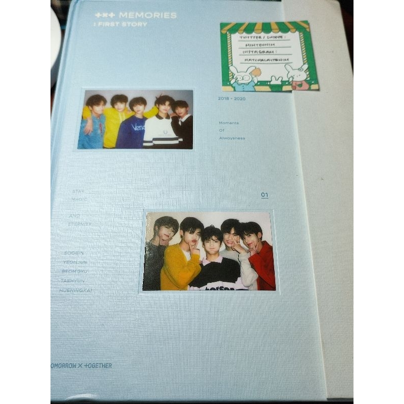 Jual TXT 1ST FIRST STORY MEMORIES DVD FULLSET ALL MEMBER PC PHOTOCARD (YEONJUN, SOOBIN, BEOMGYU ...