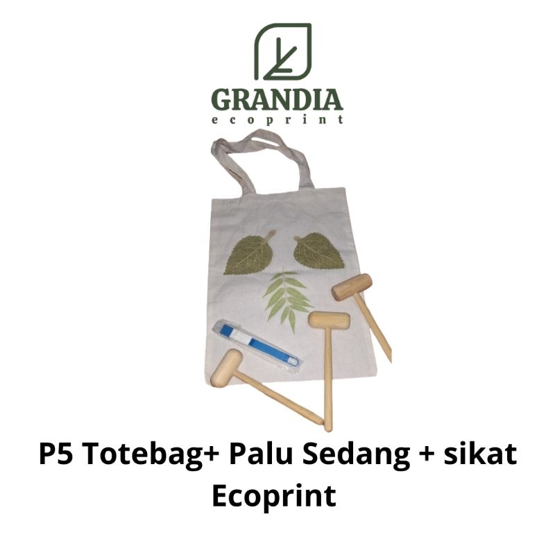 Jual Paket P5 ecoprint Tas, palu dan sikat ecoprint | Shopee Indonesia