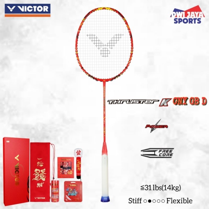 Jual New Limited Edition Box Set Raket Victor Thruster Chinese New Year ...