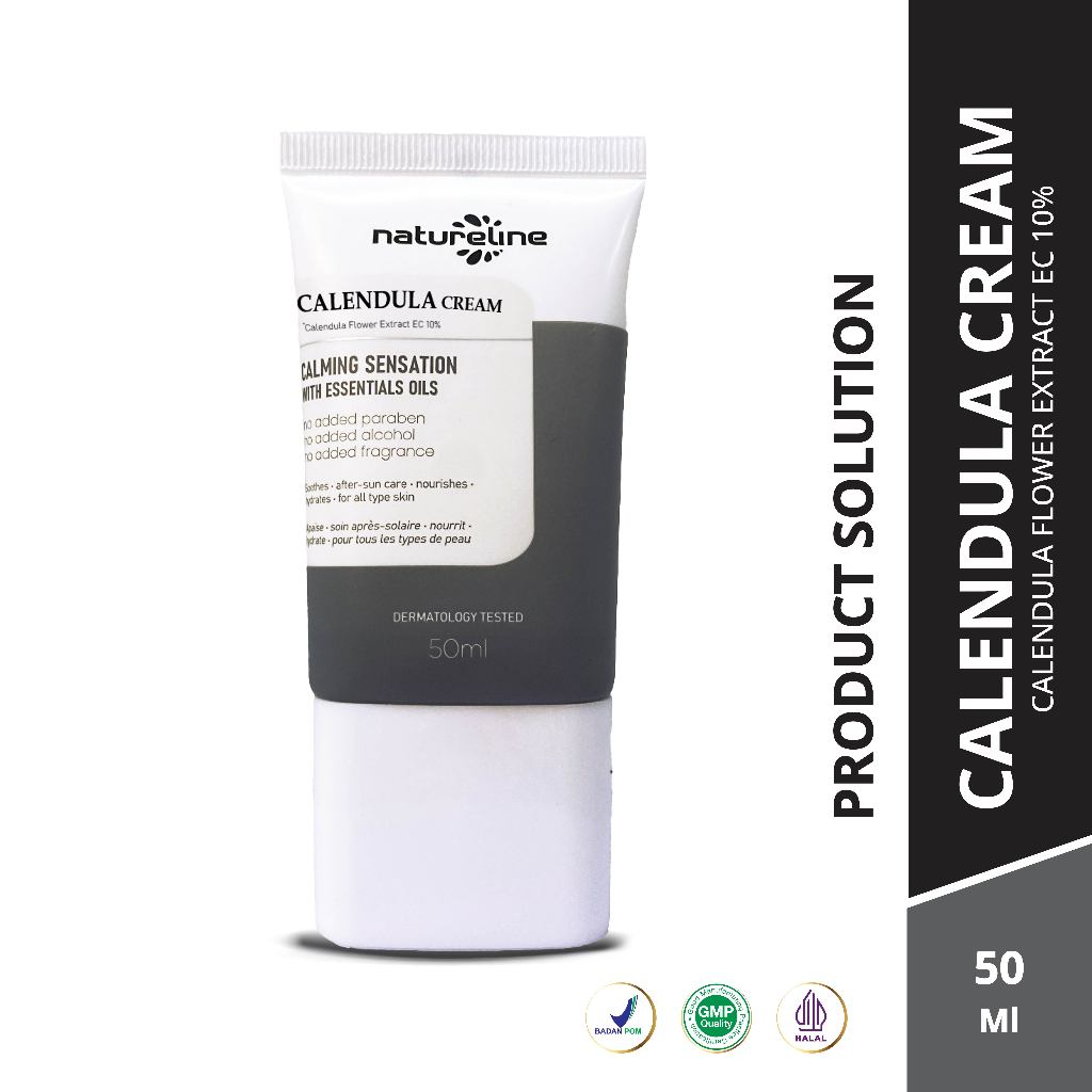 Jual NATURELINE CALENDULA CREAM 10% TUBE 50mL | Shopee Indonesia