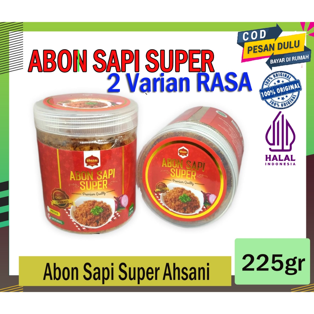 Jual Abon Sapi Super Daging Sapi pilihan rasa enak tanpa pengawet ...
