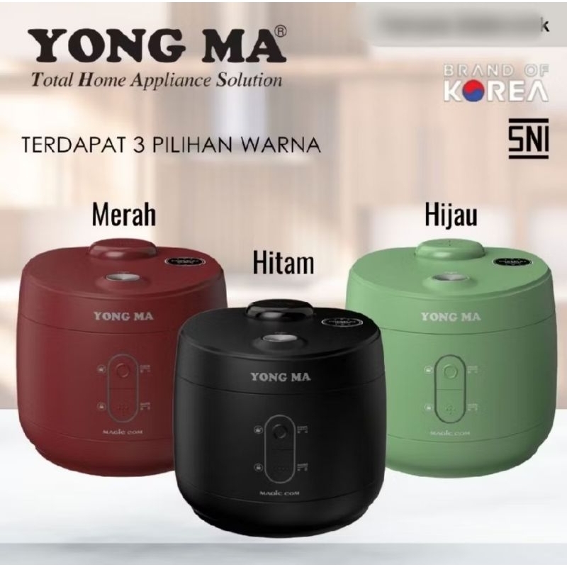Jual Rice cooker Yongma Smc 7083 manual 1.8 Liter | Shopee Indonesia