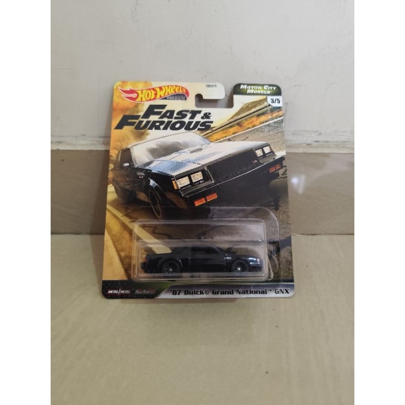 Jual GJR71 - Hot Wheels Premium '87 Buick Grand National GNK Motor City ...