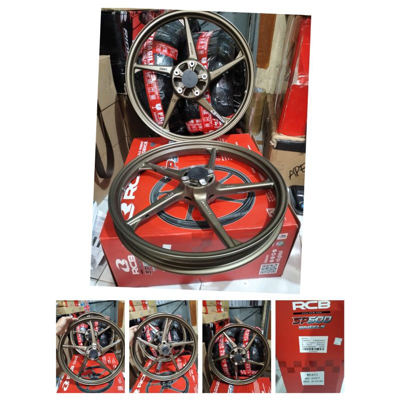 Jual VELG RACING PALANG 5 RCB SP 500 YAMAHA MX KING /Y15ZR/R15/VIXION ...