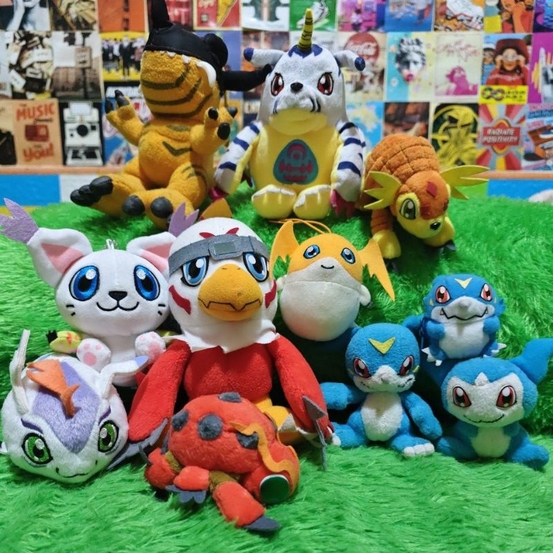 Jual boneka plush digimon original bandai toei banpresto pikachu ...
