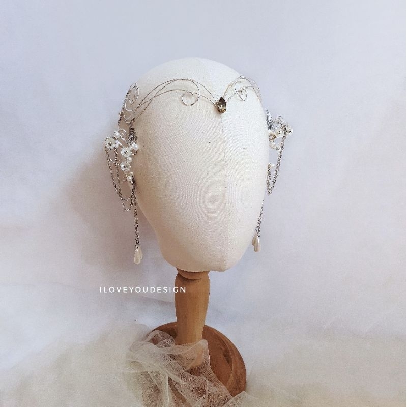 Jual iloveyoudesign/ Elf fairy tale/ Custom design/ elf earring/ kuping ...